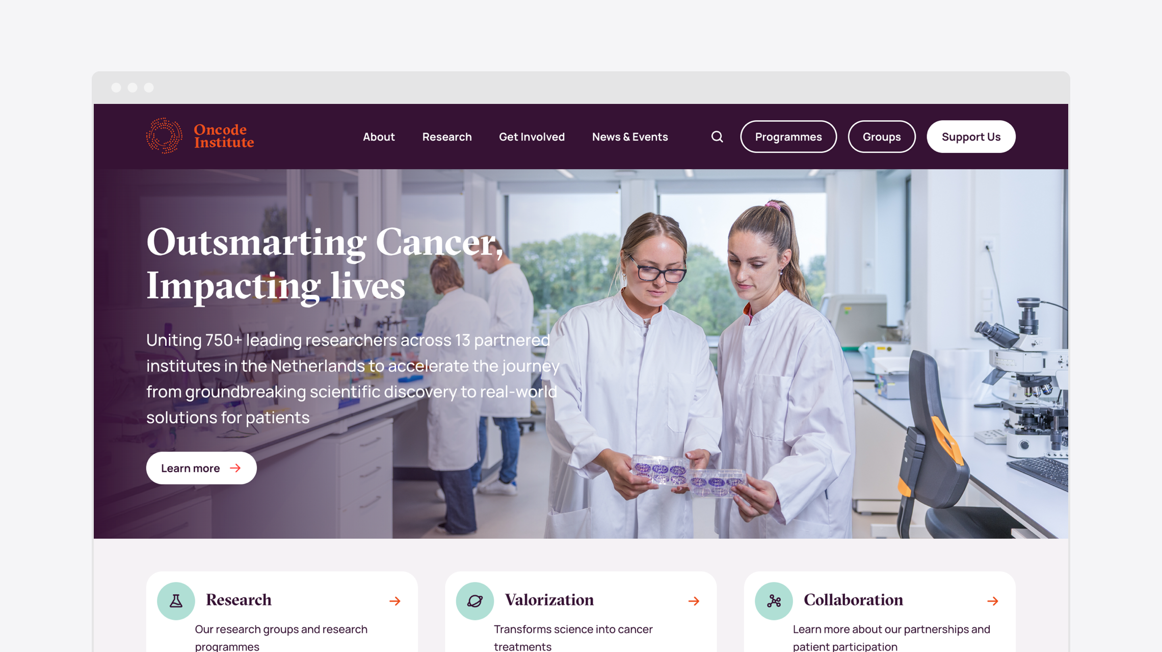 Oncode Institute | Integral Vision